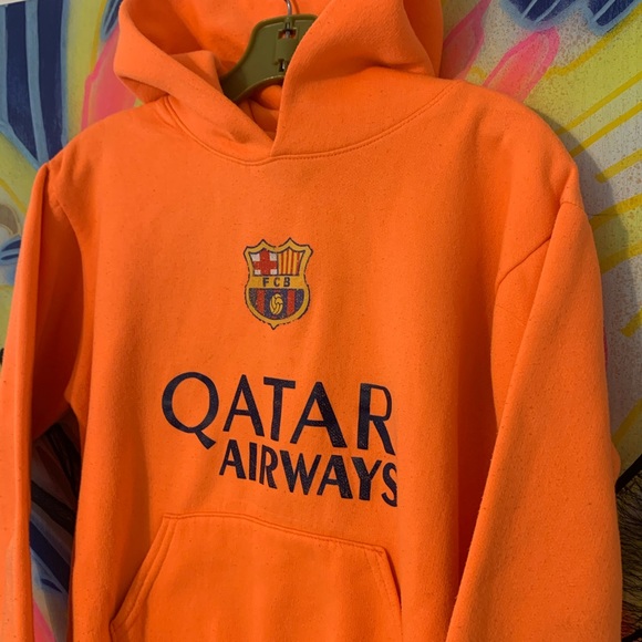 Hill | Shirts | Vintage Y2k Lionel Messi Fc Barcelona Hoodie Sz S ...